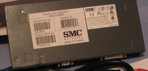 LIKE NEW SMC Barricade 7008ABR 10/100 Cable/DSL Router Print Server